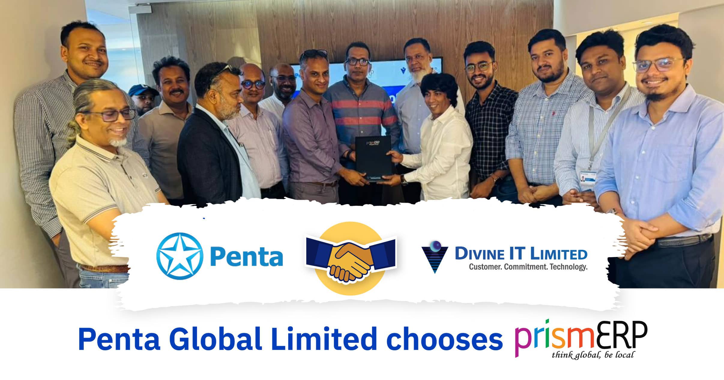 Penta Global Limited Chooses PrismERP - Divine IT Limited